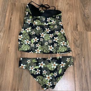 Skye Swimwear | Swim | New Skye Swim Set Monstera Plant Floral Size L ...